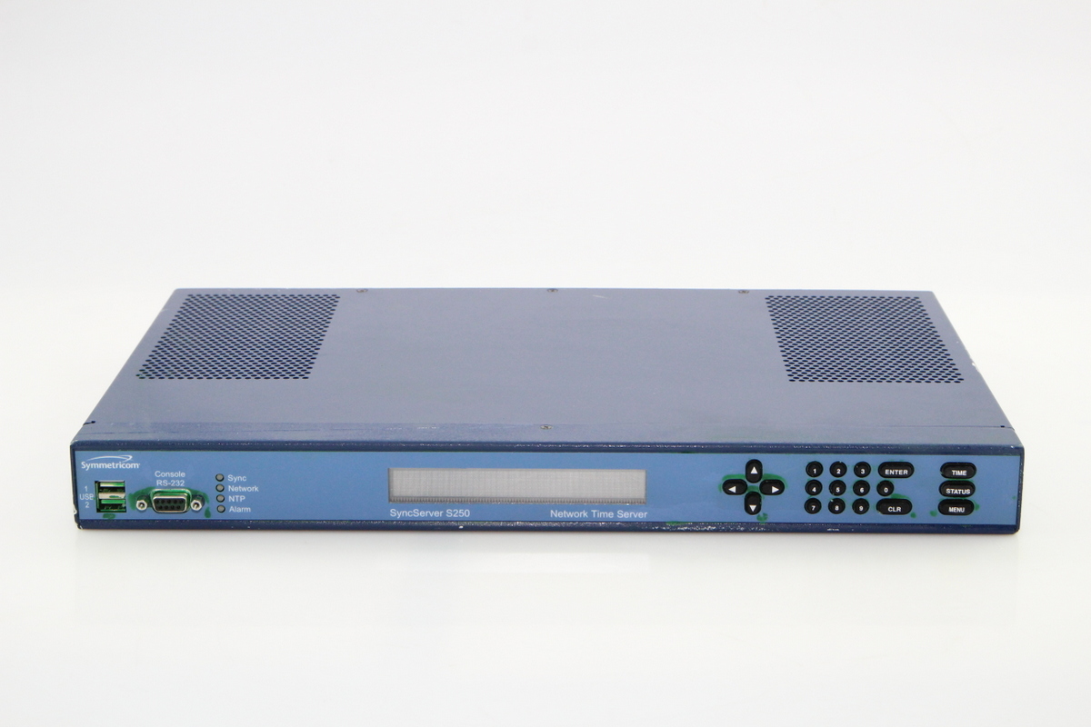Symmetricom Syncserver 1520r S250 Gps Ntp Network Time Server Ebay