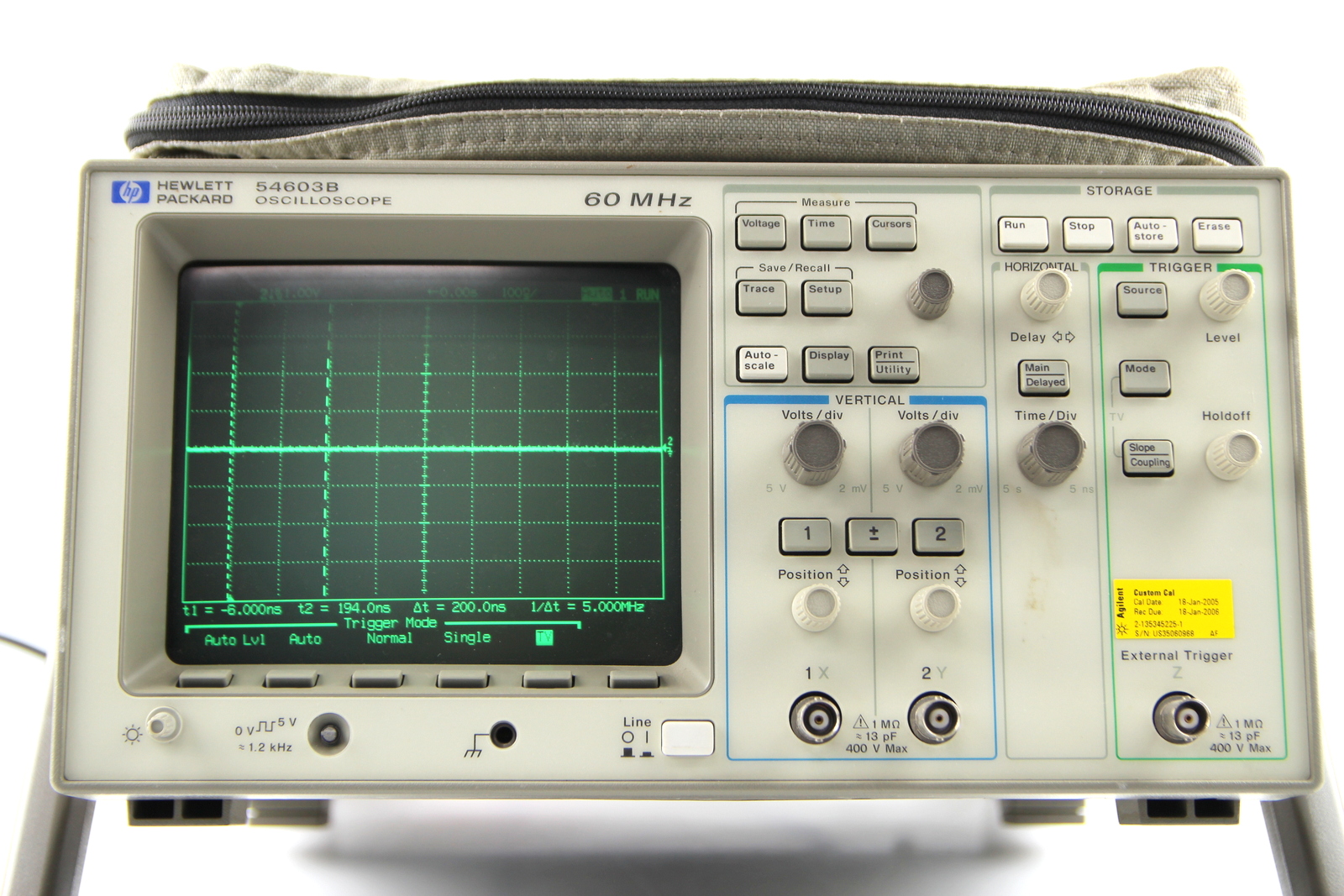 HP 54603B OSCILLOSCOPE 60 MHZ DUAL CHANNEL | eBay