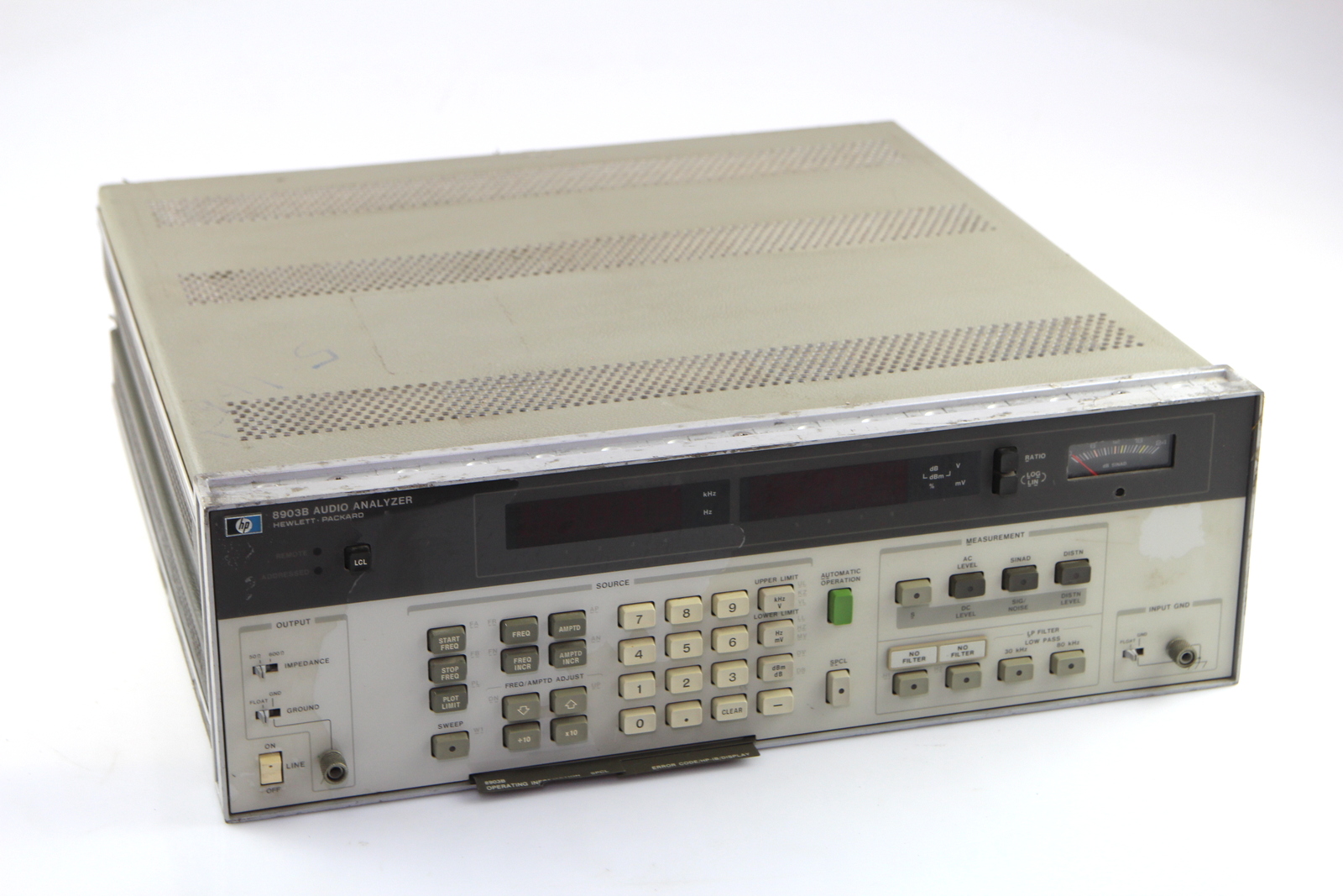 HP 8903B Audio Analyzer | eBay