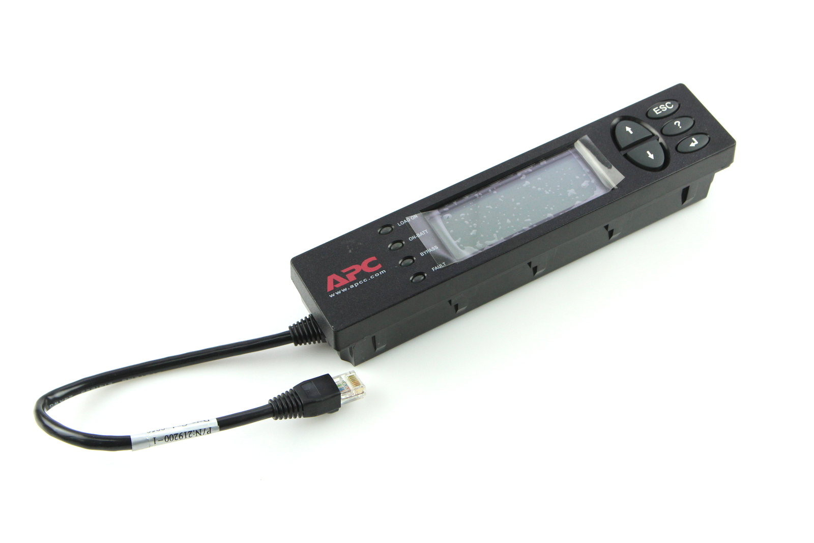 APC Symmetra AP9215RM PowerView RM LCD Display Control Panel Black UPS ...