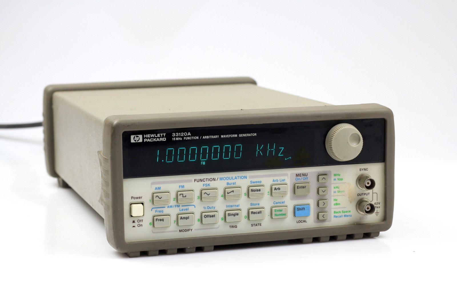 HP/Agilent 33120A Function / Arbitrary Waveform Generator, 15 MHz #4 | eBay HP/Agilent 33120A Function / Arbitrary Waveform Generator, 15 MHz #4 | eBay