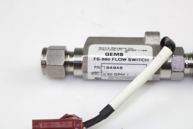 GEMS FS-380 FLOW SWITCH 184948 .50GPM AMAT 1270-03142