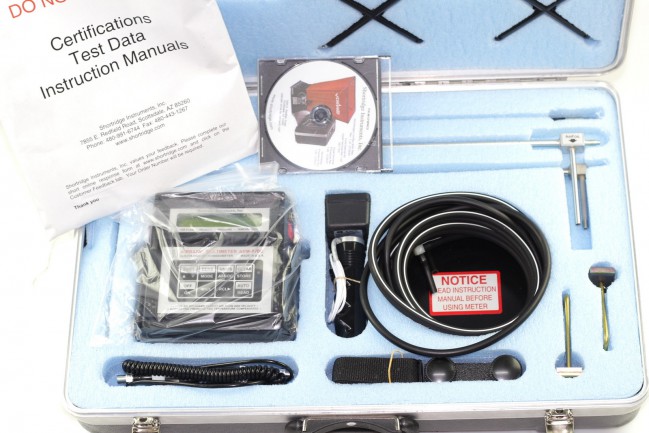 Shortridge Instruments ADM870C Airdata Multimeter Kit, Probes, Velgrid