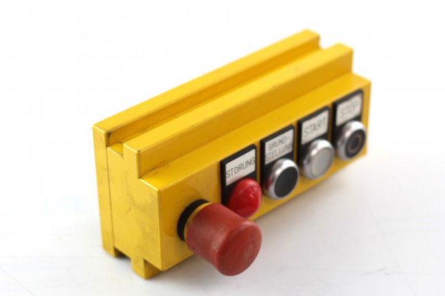 Push Button Switch Control Box Four-Position Aluminium Start-Stop ...